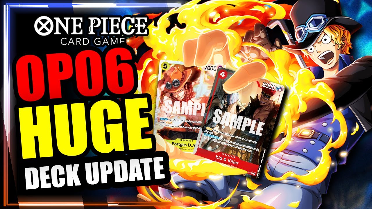 EB01/OP06 Red & Yellow Sabo Deck | Huge Update | One Piece TCG - YouTube