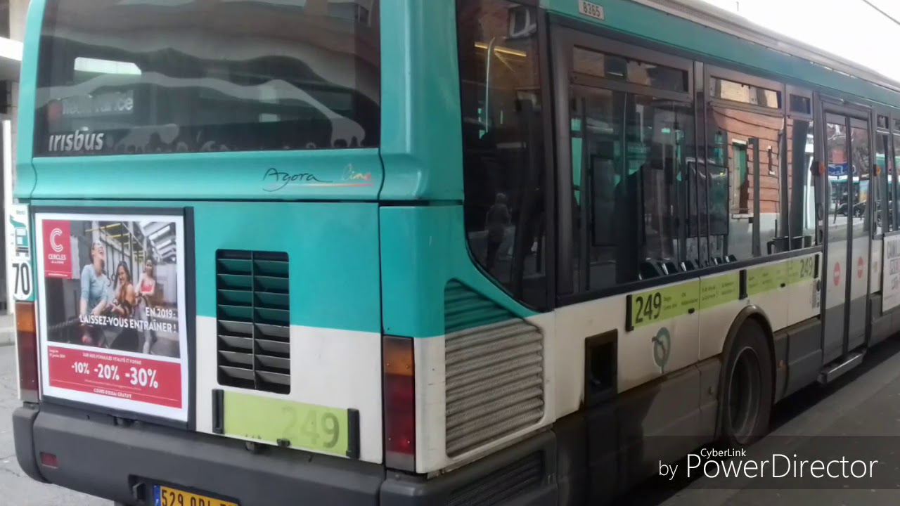 Bus Ratp 249 - YouTube