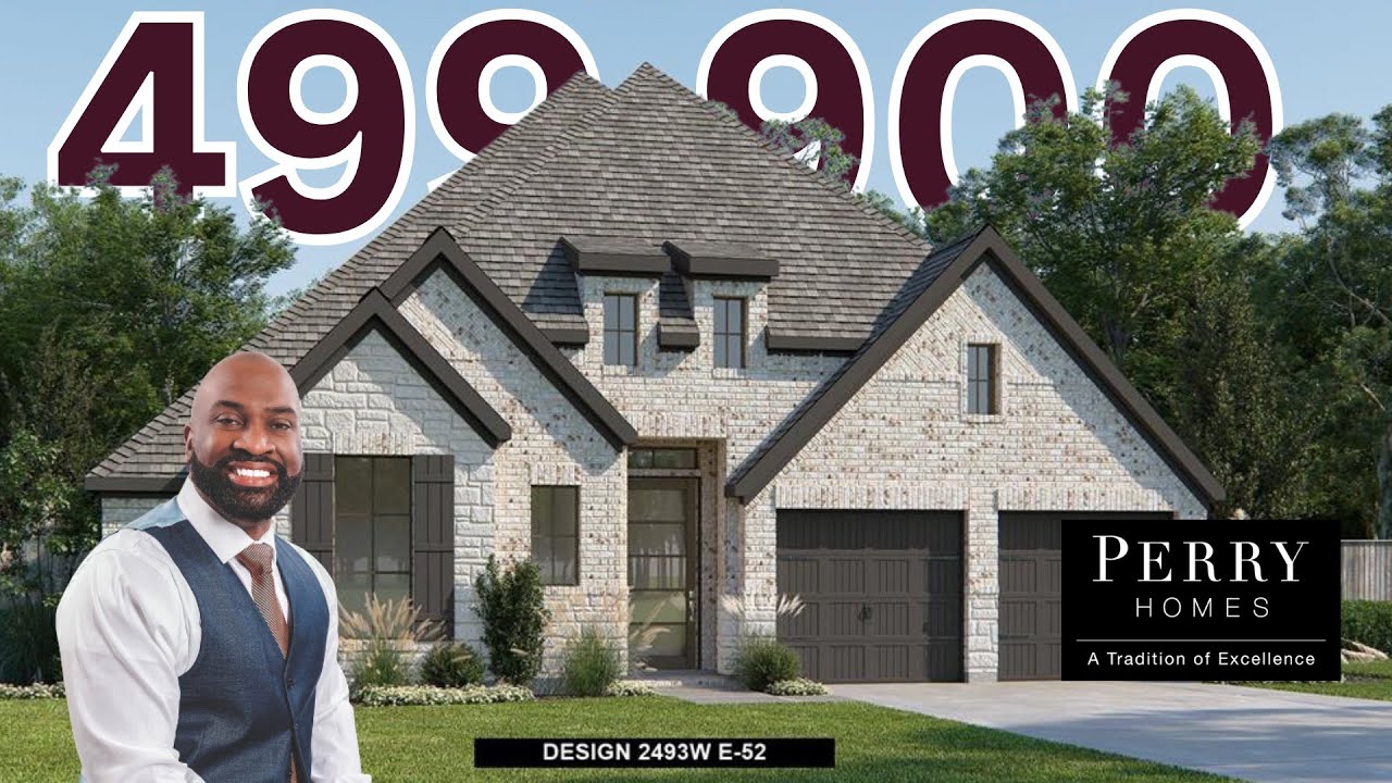 Perry Homes | House Tour | Midlothian Texas - MOVE-IN READY - YouTube