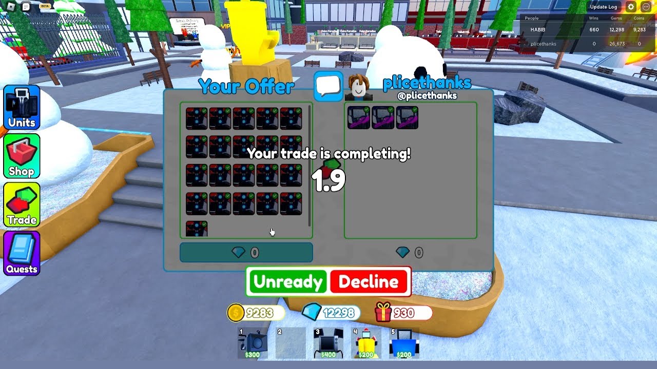 DAY 35 BASIC TO 1MILLION GEMS IN TOILET TOWER DEFENSE - YouTube