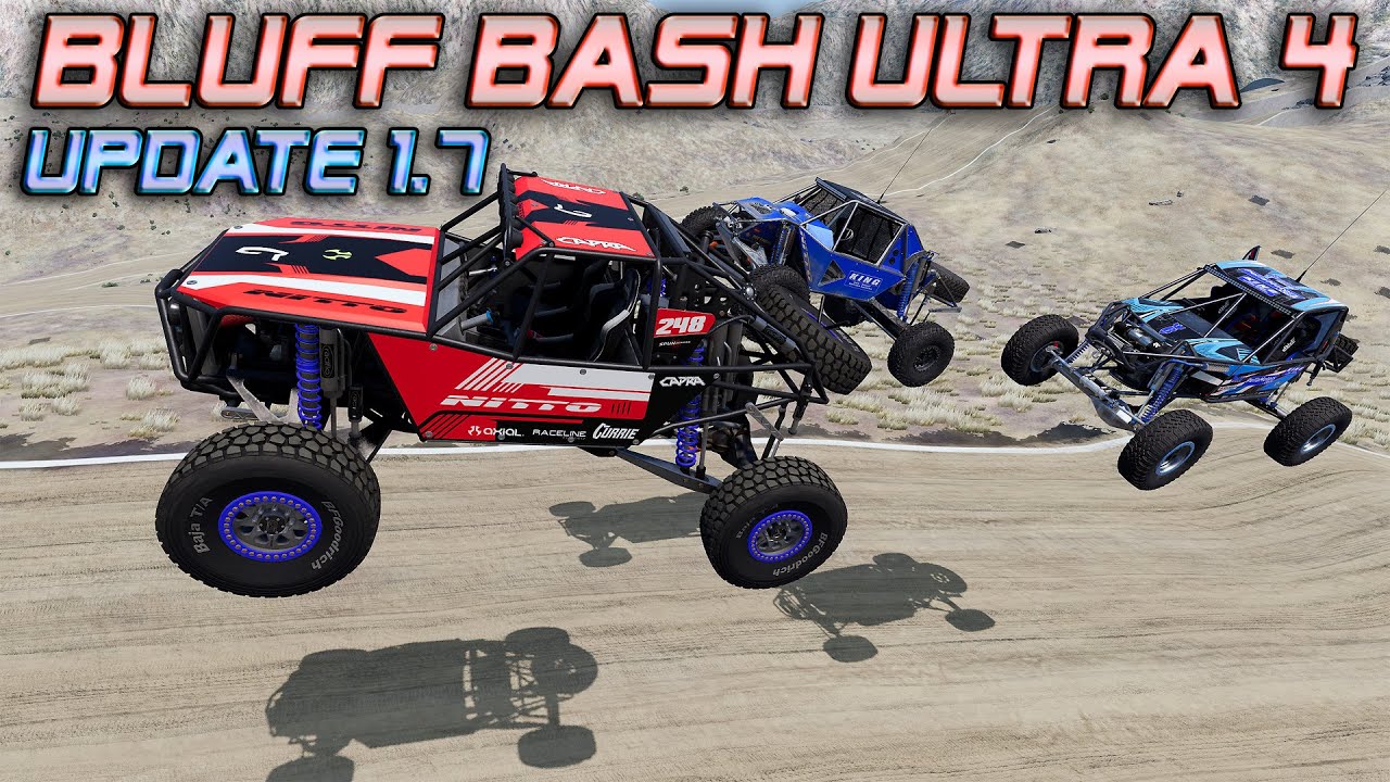 FREE BeamNG Ultra 4 Short Course Track - Bluff Bash Ultra 4 Update 1.7 ...