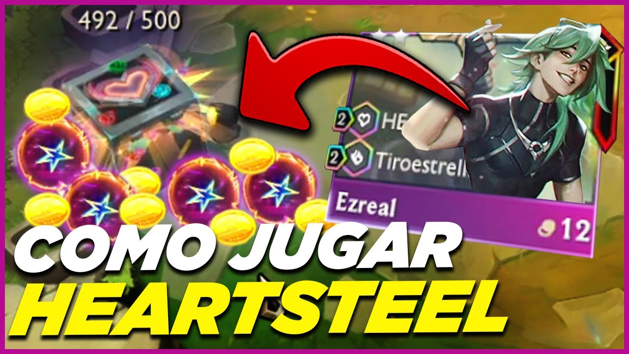 ASI GANAS TOP 1 jugando con HEARTSTEEL de TFT SET 10 - YouTube
