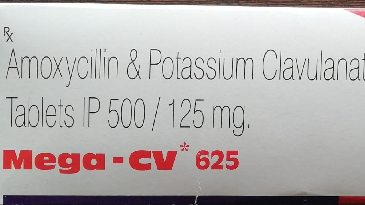 Use of mega-cv 625 Teblet Amoxycillin & potassium Clavulanate Tables IP ...
