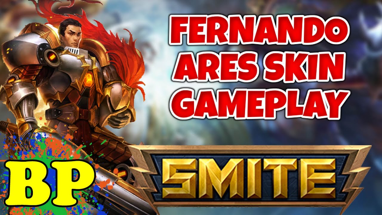 SMITE | Ares Fernando Skin Gameplay | Setting Up the Penta Kills! - YouTube