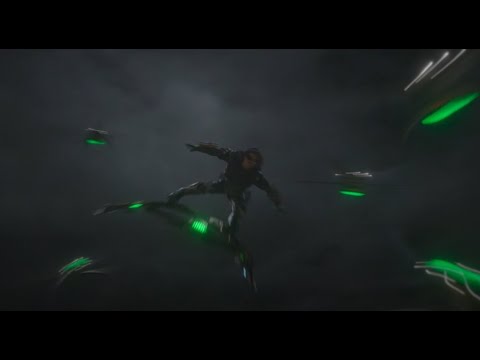 Green Goblin shows up with his theme (Spider man No way home)
