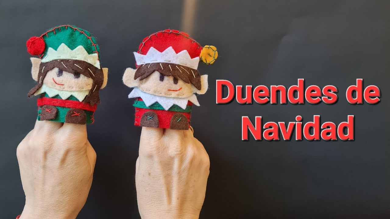 Puppet de Elfos de Navidad🧝🏼‍♀️🎅 . Haz el tuyo! - YouTube