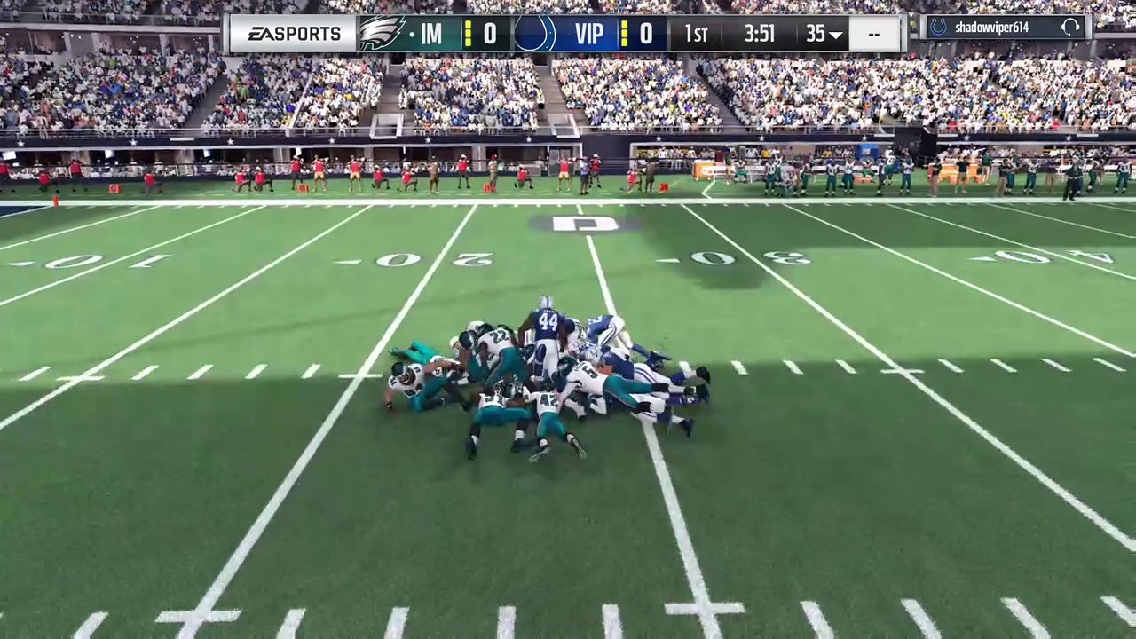 Madden NFL 17 Crazy Fumble Dogpile - YouTube
