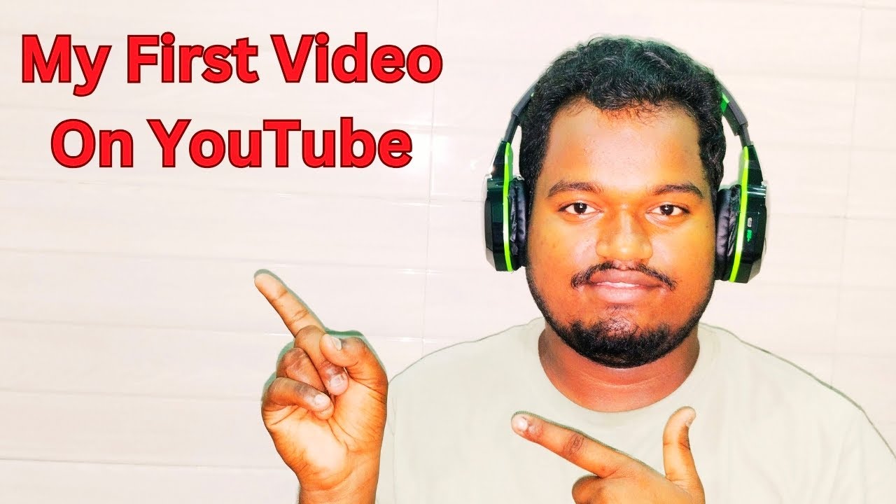 My First YouTube Video 📸🥰 | #firstvideo #video #support #trending # ...