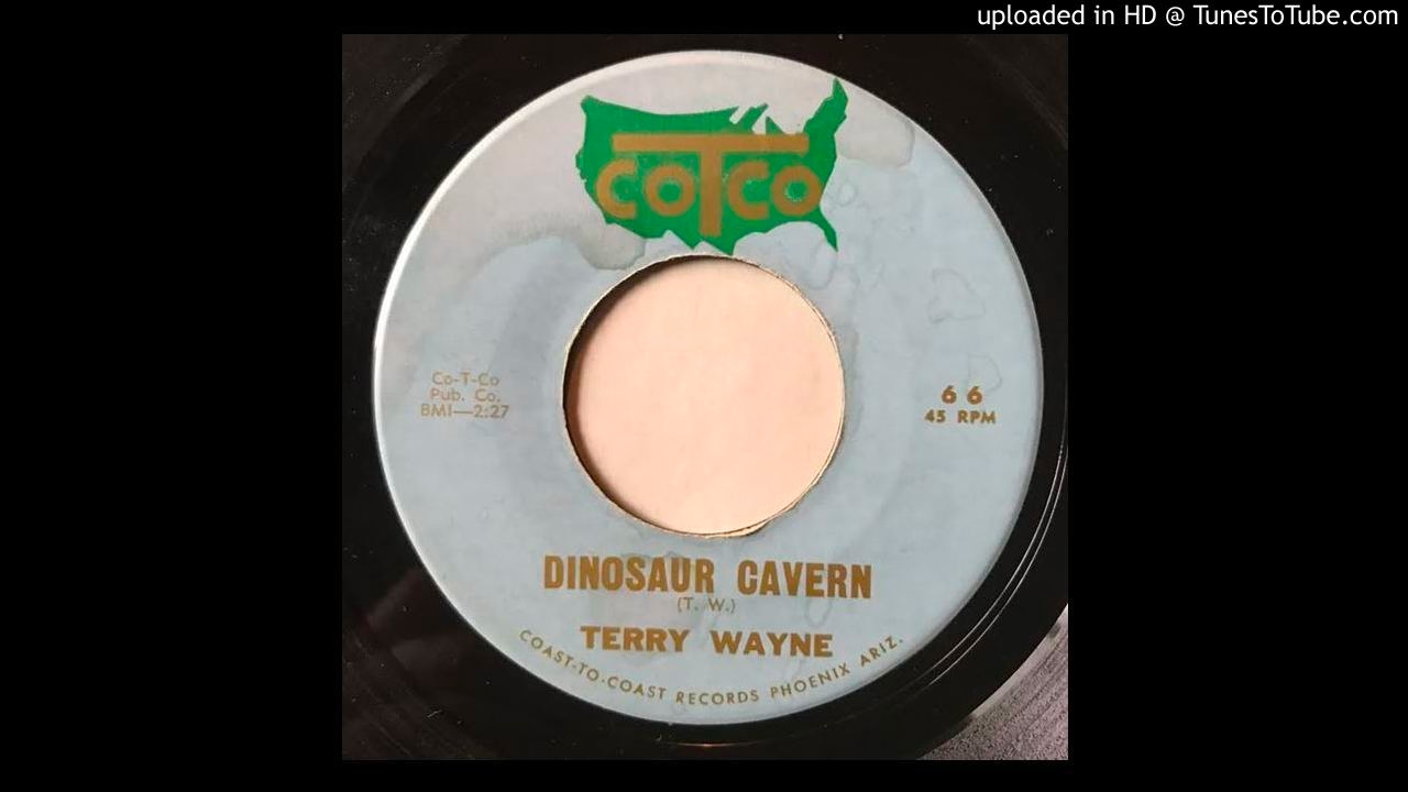 Caveman Rockabilly 45 Terry Wayne - Dinosaur Cavern in Peach Springs AZ ...