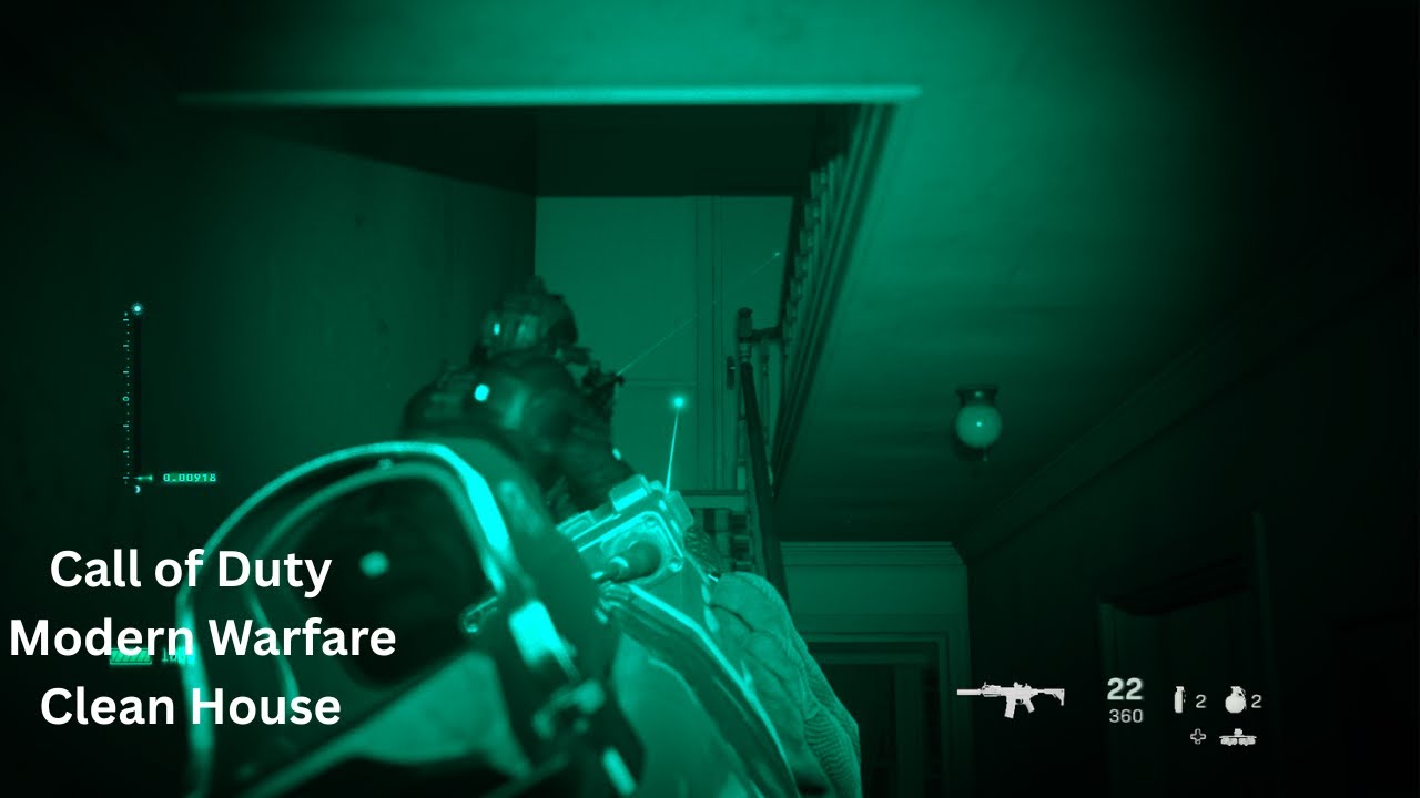 COD Modern Warfare | Clean House Mission Part 2 | Ultra Realistic ...