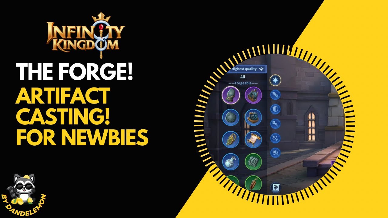 Infinity Kingdom - The Forge: Artifact Casting! - YouTube