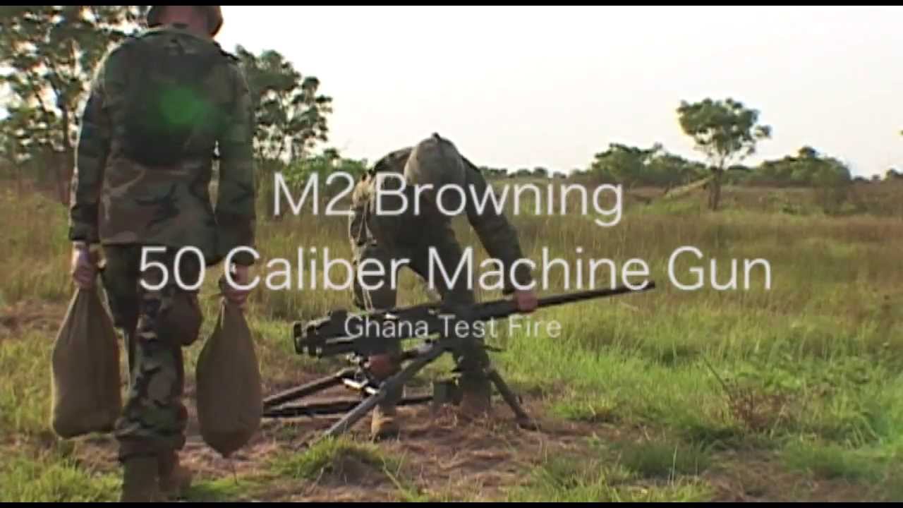 M2 Browning .50 Caliber Machine Gun Live Fire USMC - YouTube