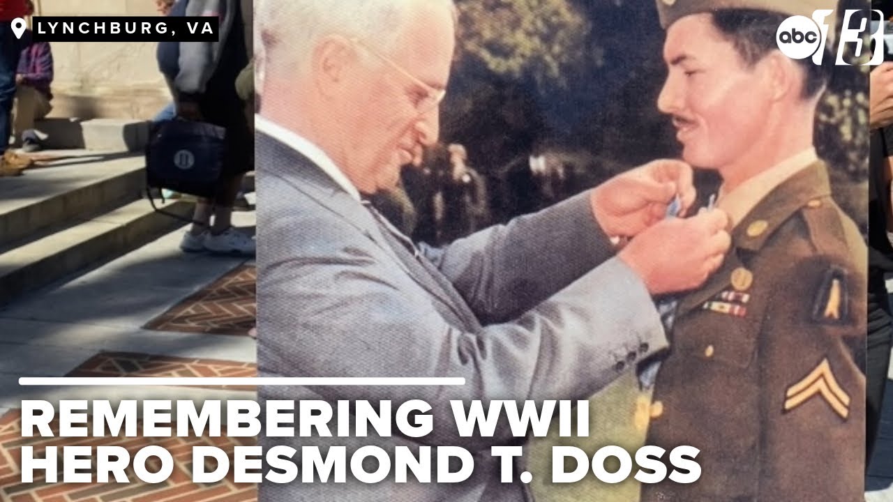 Lynchburg remembers WWII hero Desmond T. Doss - YouTube