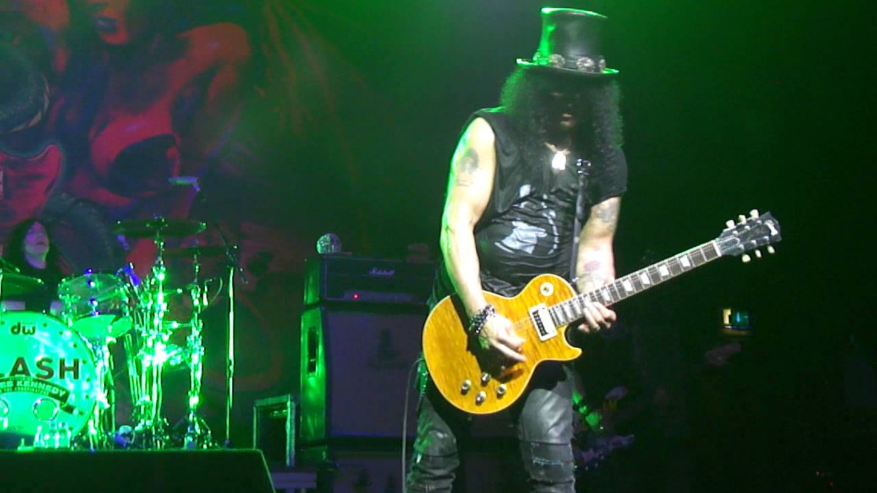 Slash "Rocket Queen" live @Dublin 03/03/13 - YouTube