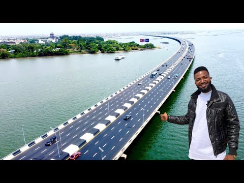 New Look Of Third-mainland Bridge; Lagos City Road Tour, Lagos City ...