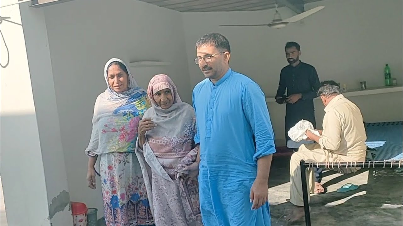 Melad Mein Amma Ji Ki Amad Ali Veer Desi village Volog Fiaz Bhai ...