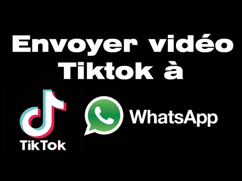 Comment envoyer une video TikTok sur WhatsApp