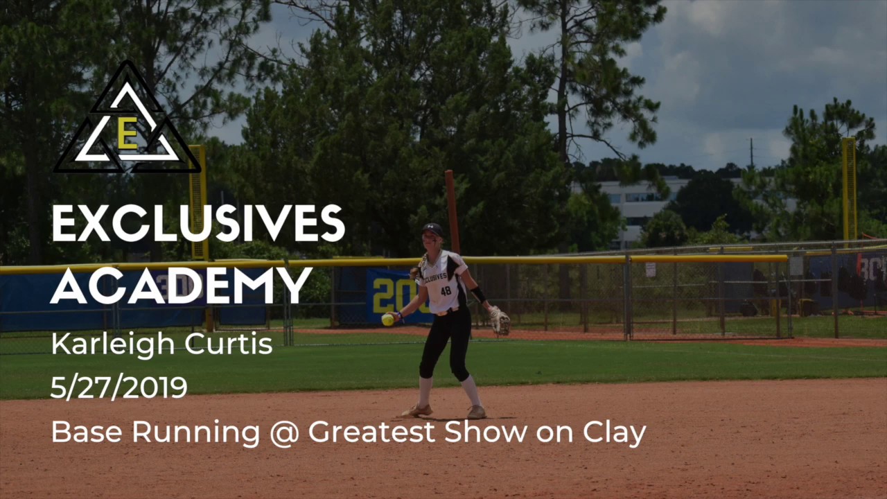 Base Running Highlights: Karleigh Curtis, 18U Exclusives @ Greatest ...