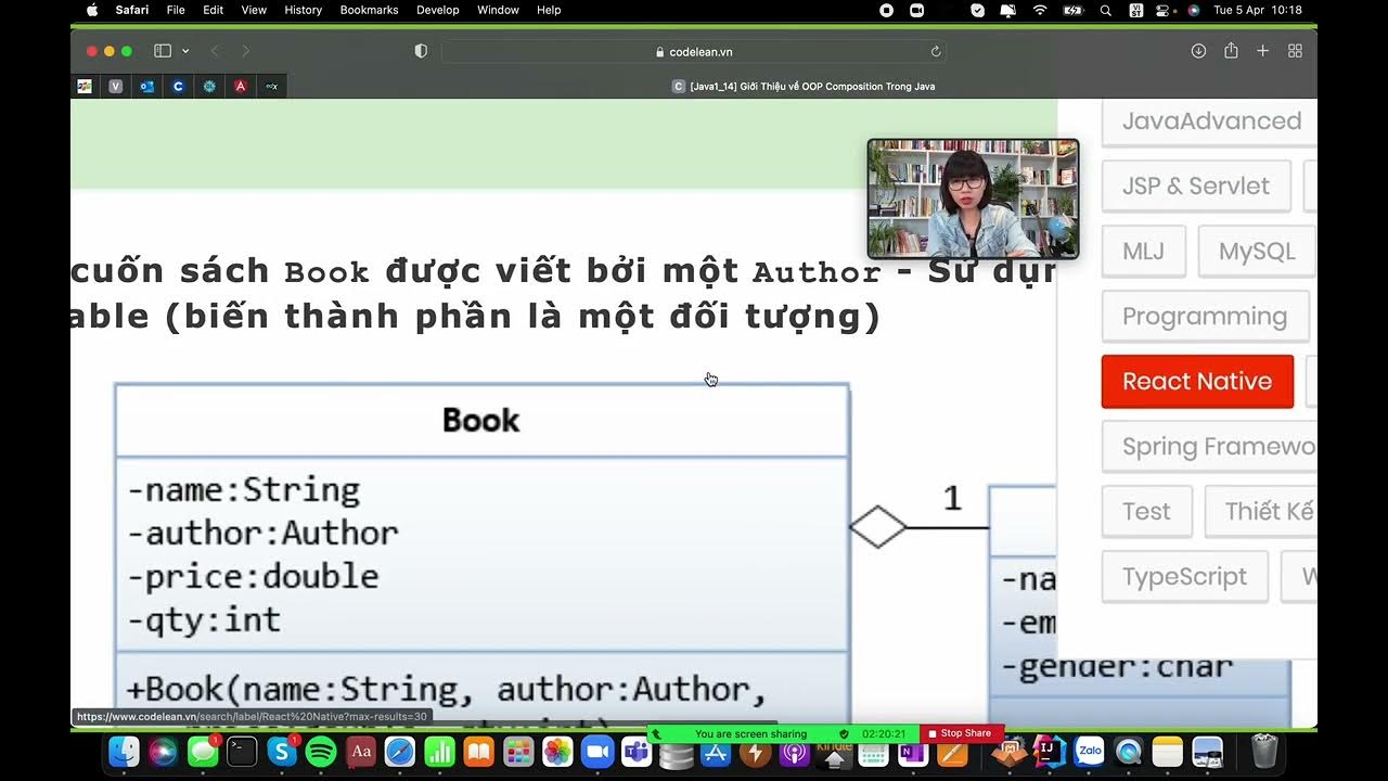 [Java2] OOP Composition java - YouTube