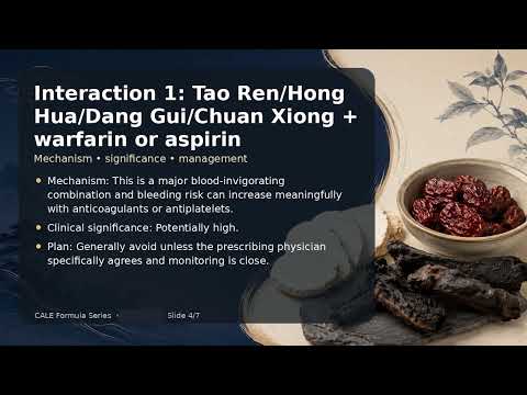Tao Hong Si Wu Tang   CALE TCM Formula Review