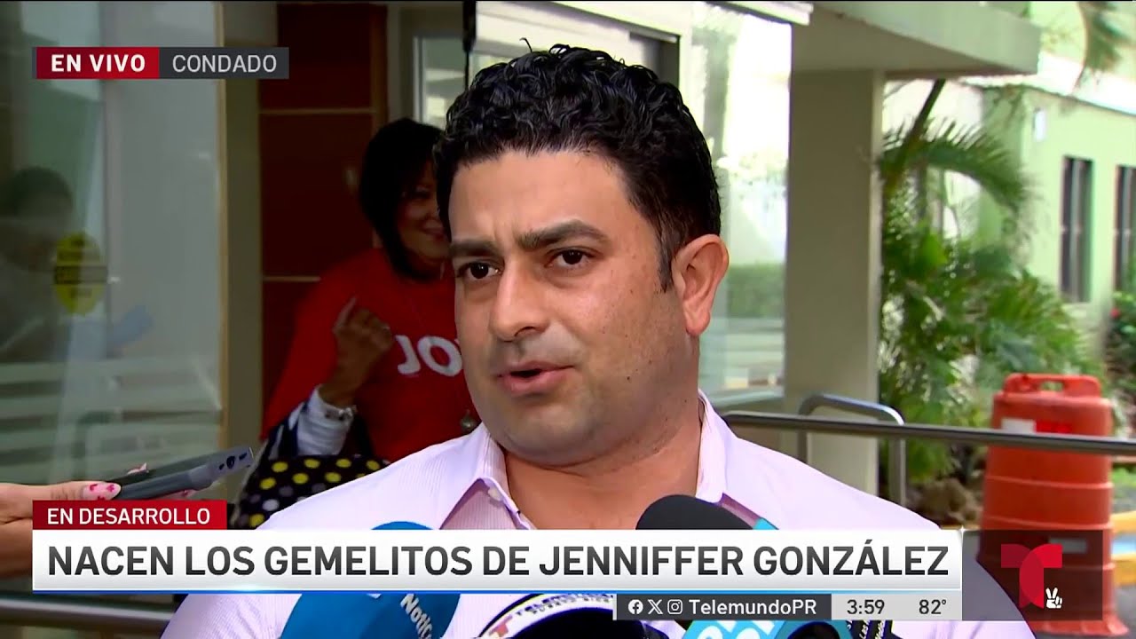 Nacen los gemelos de Jenniffer González - YouTube