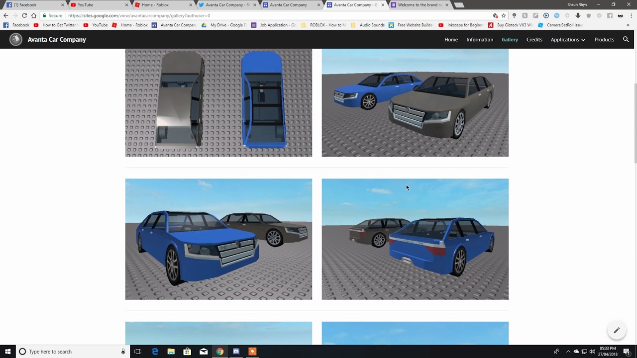 ROBLOX | Avanta Websites | Design - YouTube