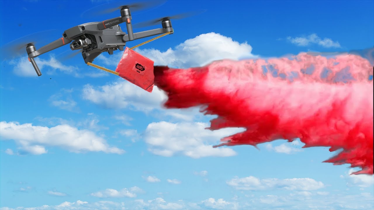 Drone Holi Powder BOMB - YouTube