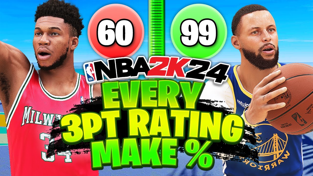 NBA 2K24 Every 3PT Rating Tested: How to Shoot + Green Window Secrets ...