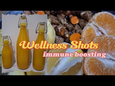 Resep Wellness Shots - Immune Boosting | Jamu Kunyit Jahe # ...