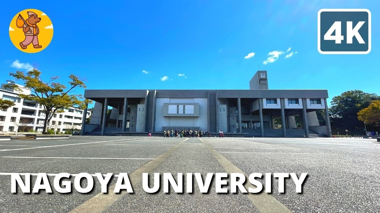 【4K】 Nagoya University Tour | Higashiyama Campus |🔊 Binaural Sound ...