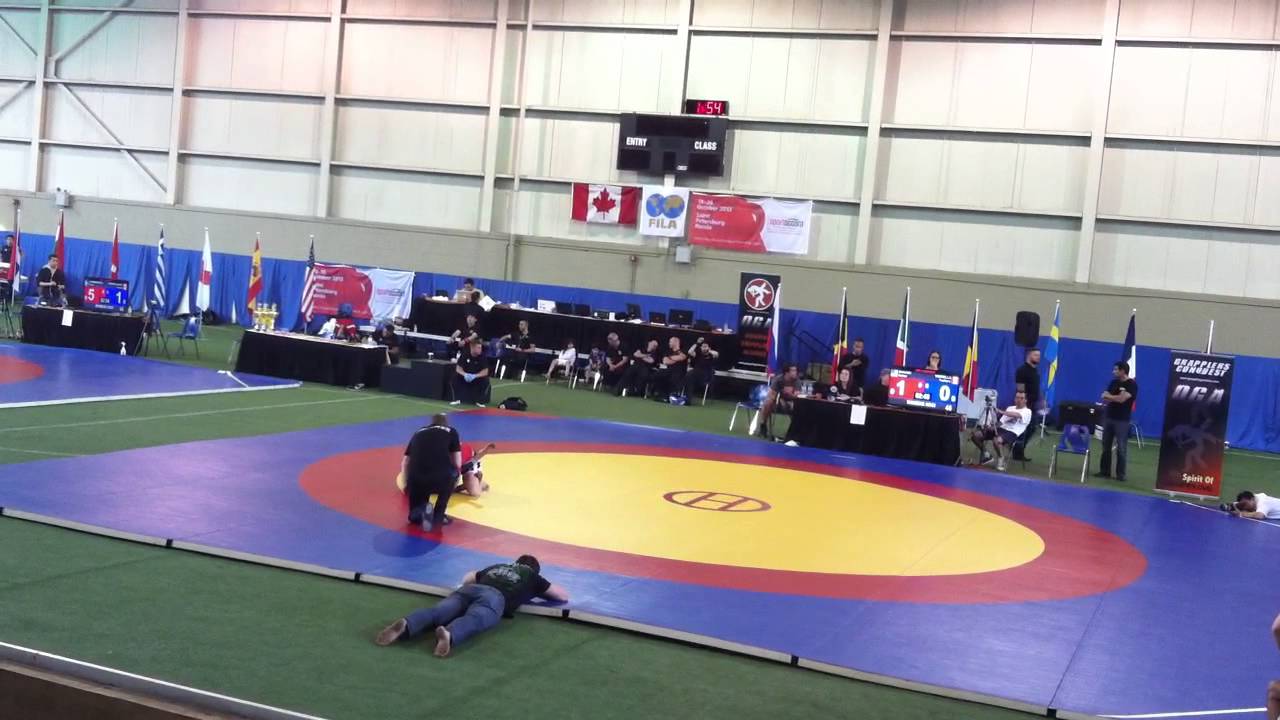 FILA 2013 World Grappling Championships Finals: Bahar Shahidi (USA) vs ...
