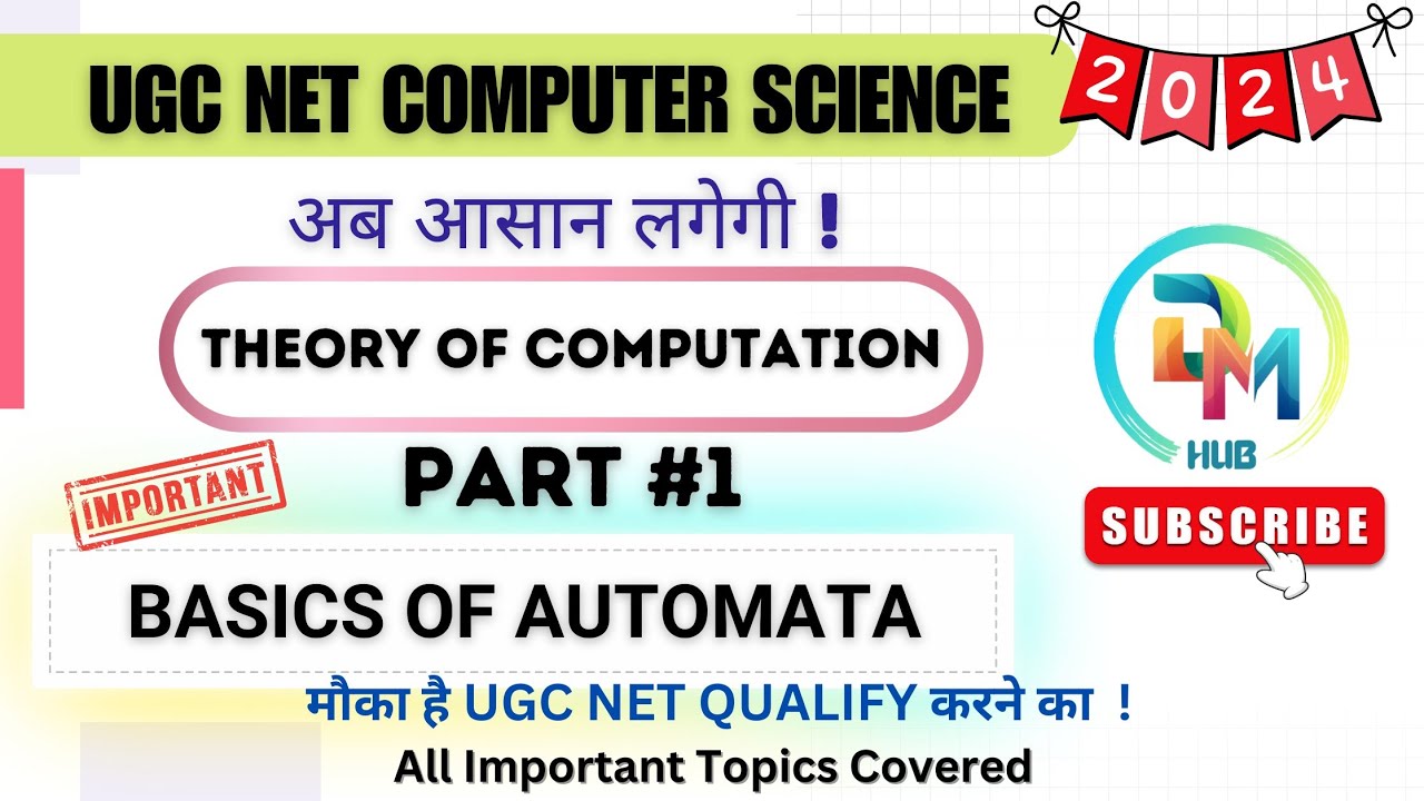 Theory Of Computation Basics Of Automata Part 1 Ugc Net Computer Science Data Mining Hub