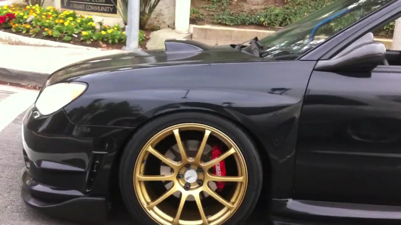 VF39 EWG 07 WRX - VTEC ricer flyby - cusco cage, advans, voltex ...