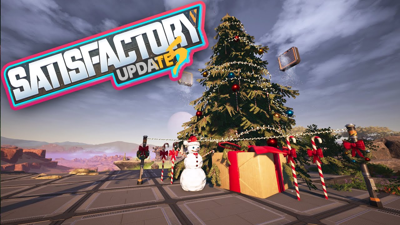 Starting the FICSMAS factory! | Satisfactory Holiday Event [Ep 4] - YouTube
