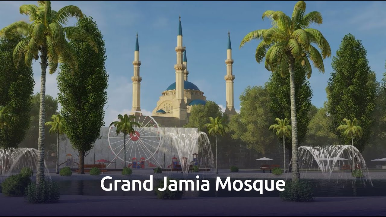 "The most beloved places to Allah are the mosques" | Grand Jamia Mosque ...