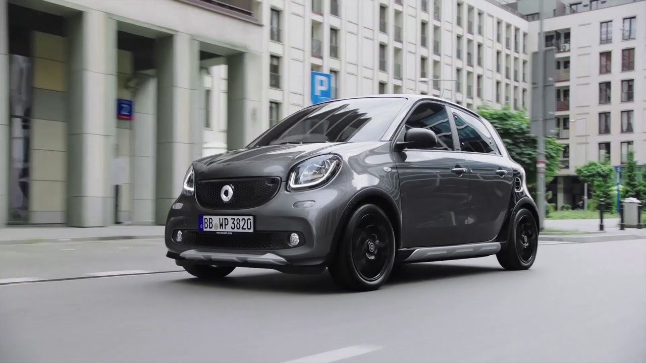 smart forfour crosstown edition - YouTube