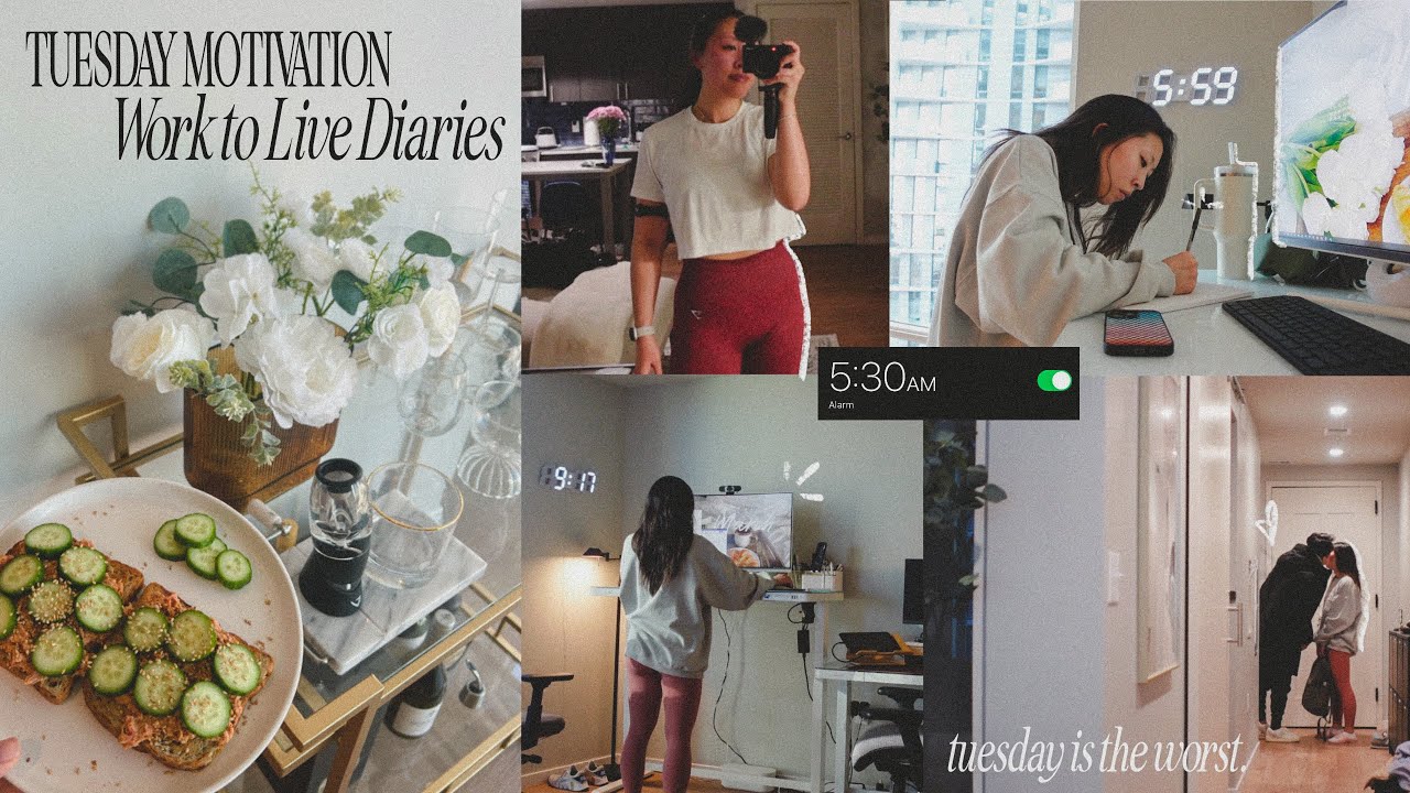 TUESDAY MOTIVATION: the worst day of the week, tips to balance 9-5 job ...