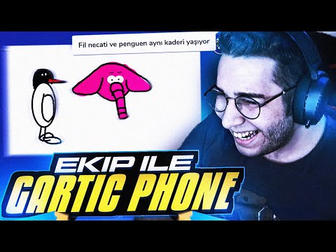 EKİP İLE EĞLENCELİ HİKAYELER VE ÇİZİMLER | GARTIC PHONE