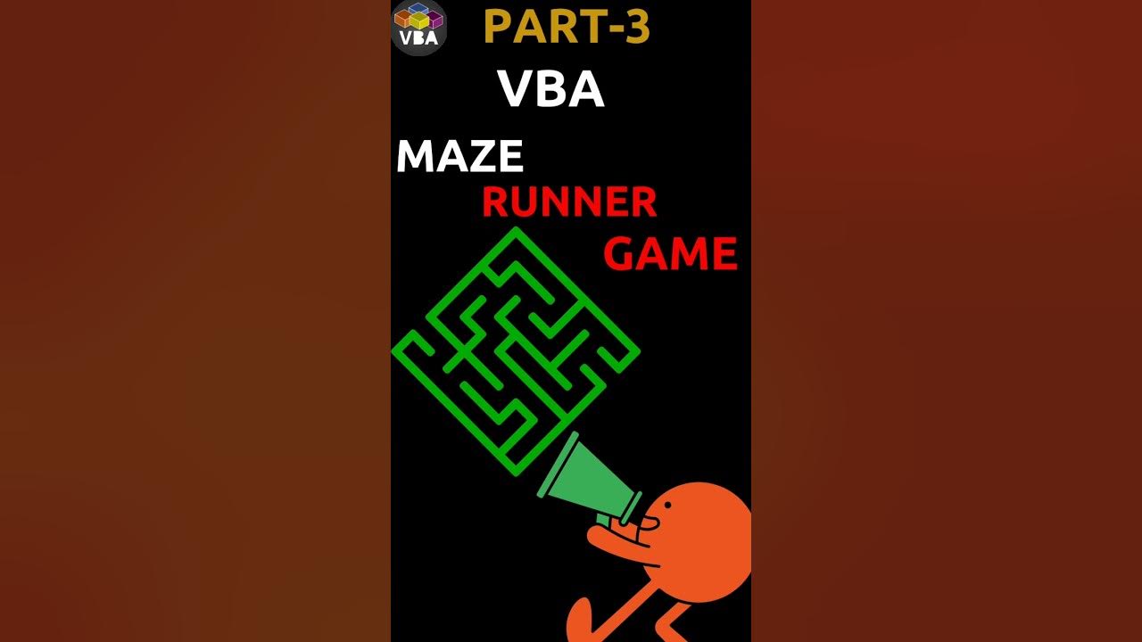 Build a Maze Runner Game in Excel Using VBA! (Part 3) #vba #automation #macro #excel #shorts ...