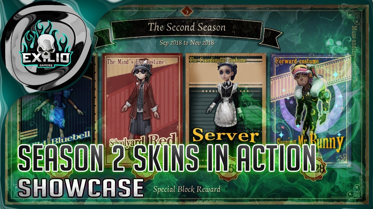 《Identity V》[Season 2] All skins in action - YouTube