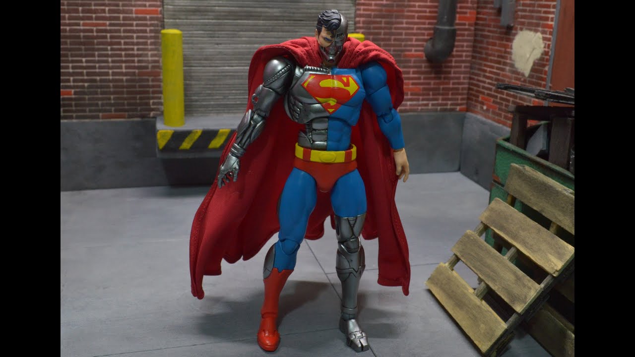 🤔¿MEJOR QUE SUPERMAN?🤔 Medicom Toys MAFEX Reign of the Supermen Cyborg ...