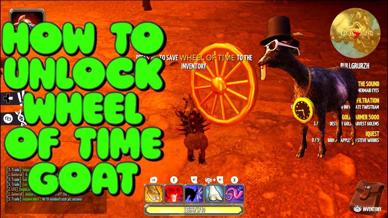Goat Simulator Remastered 2024 ~ How To Unlock Wheel Goat ~ - YouTube