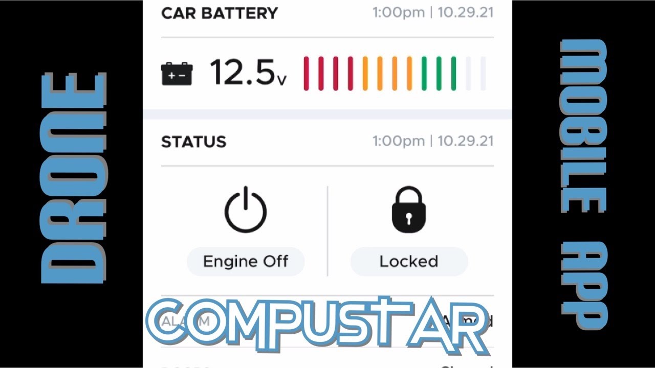 COMPUSTAR PRO T-13:DRONE MOBILE APP REVIEW - YouTube