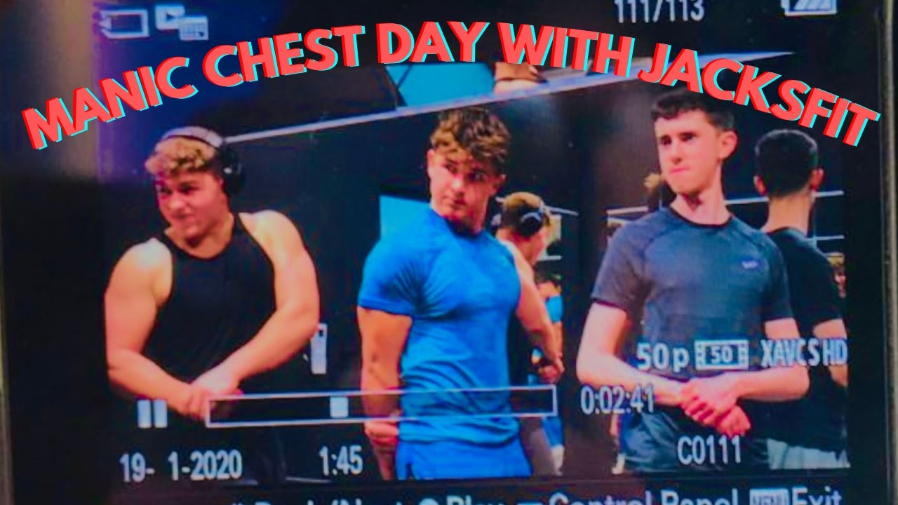 Manic Chest Day Featuring @Jacksfit_ - YouTube