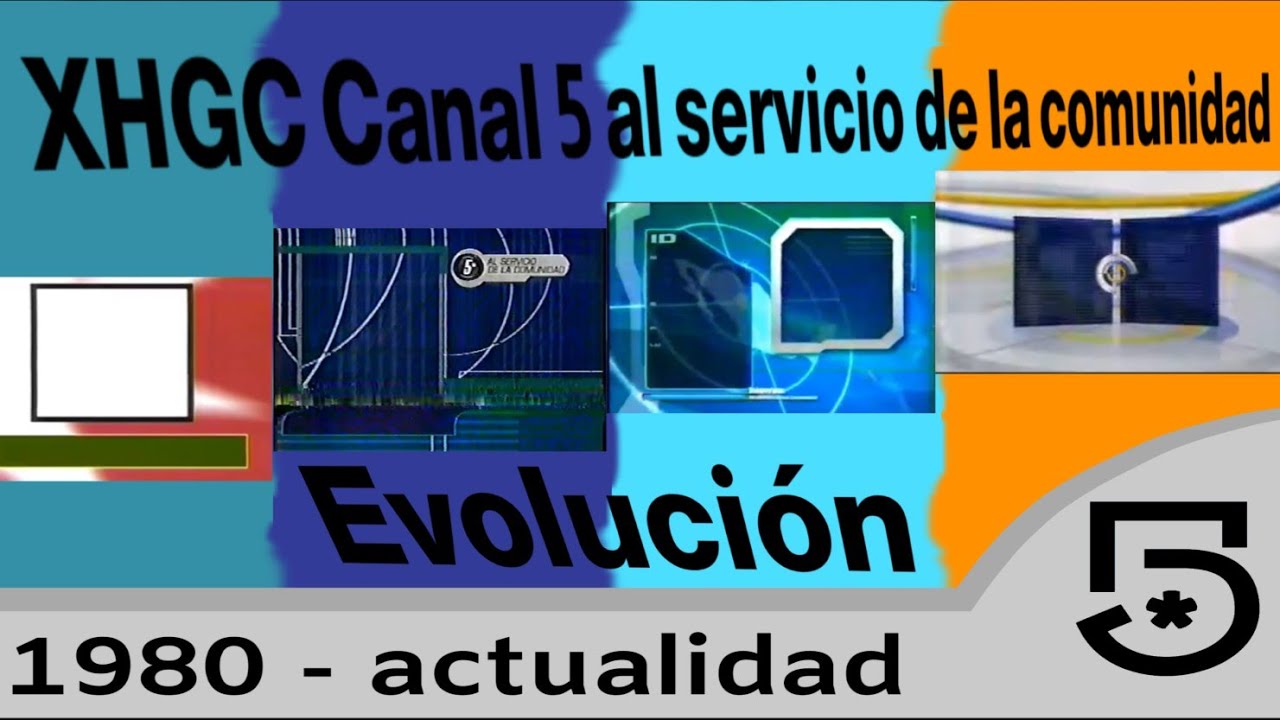 Evolución | XHGC Canal 5 al servicio de la comunidad | 1980 ...
