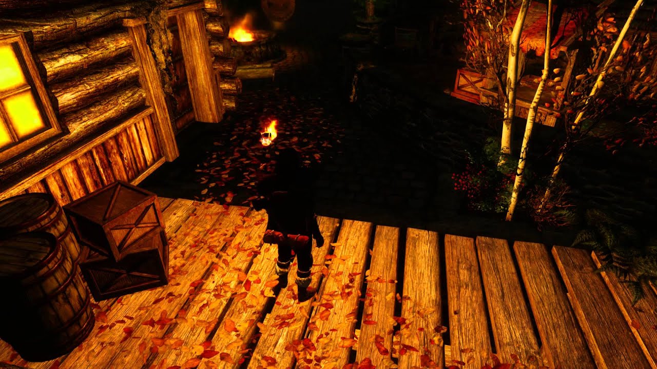 Skyrim lighting bug - YouTube