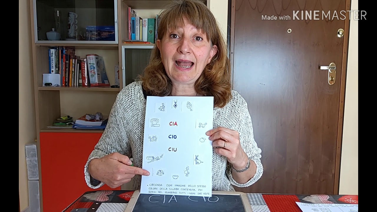 Lezione cia, cio, ciu - YouTube