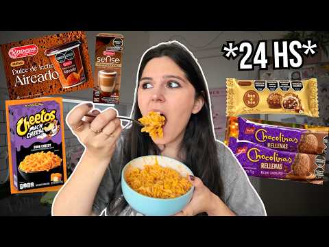 UN DIA COMIENDO LA COMIDA MAS VIRAL DEL SUPER