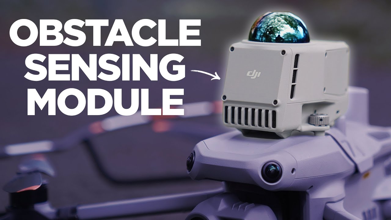 DJI Matrice 4: Tutorial Pasang Obstacle Sensing Module (OSM) - YouTube