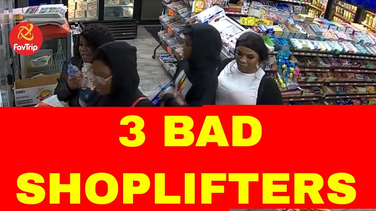 3 Bad Shoplifters - YouTube